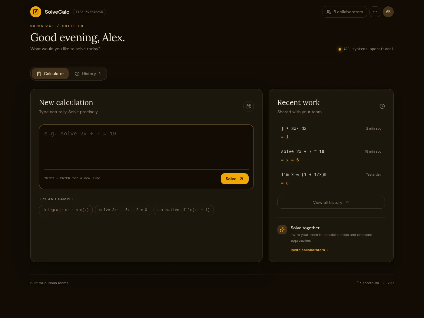 SolveCalc Proxy Suite