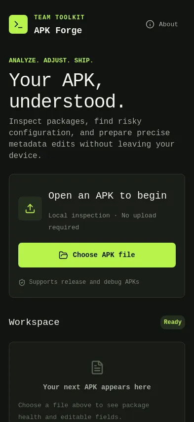 APK Analyzer & Editor