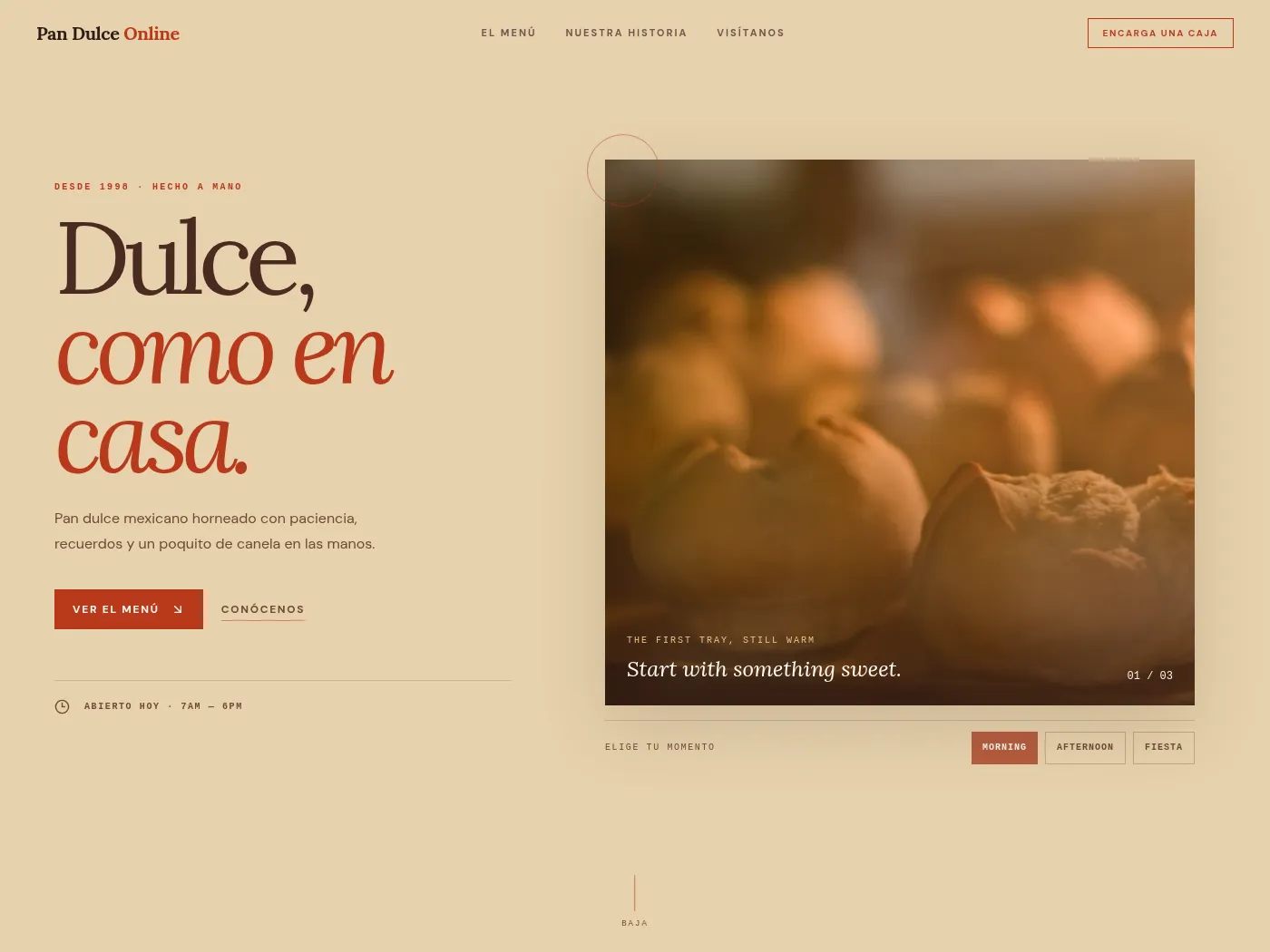 Pan Dulce Online