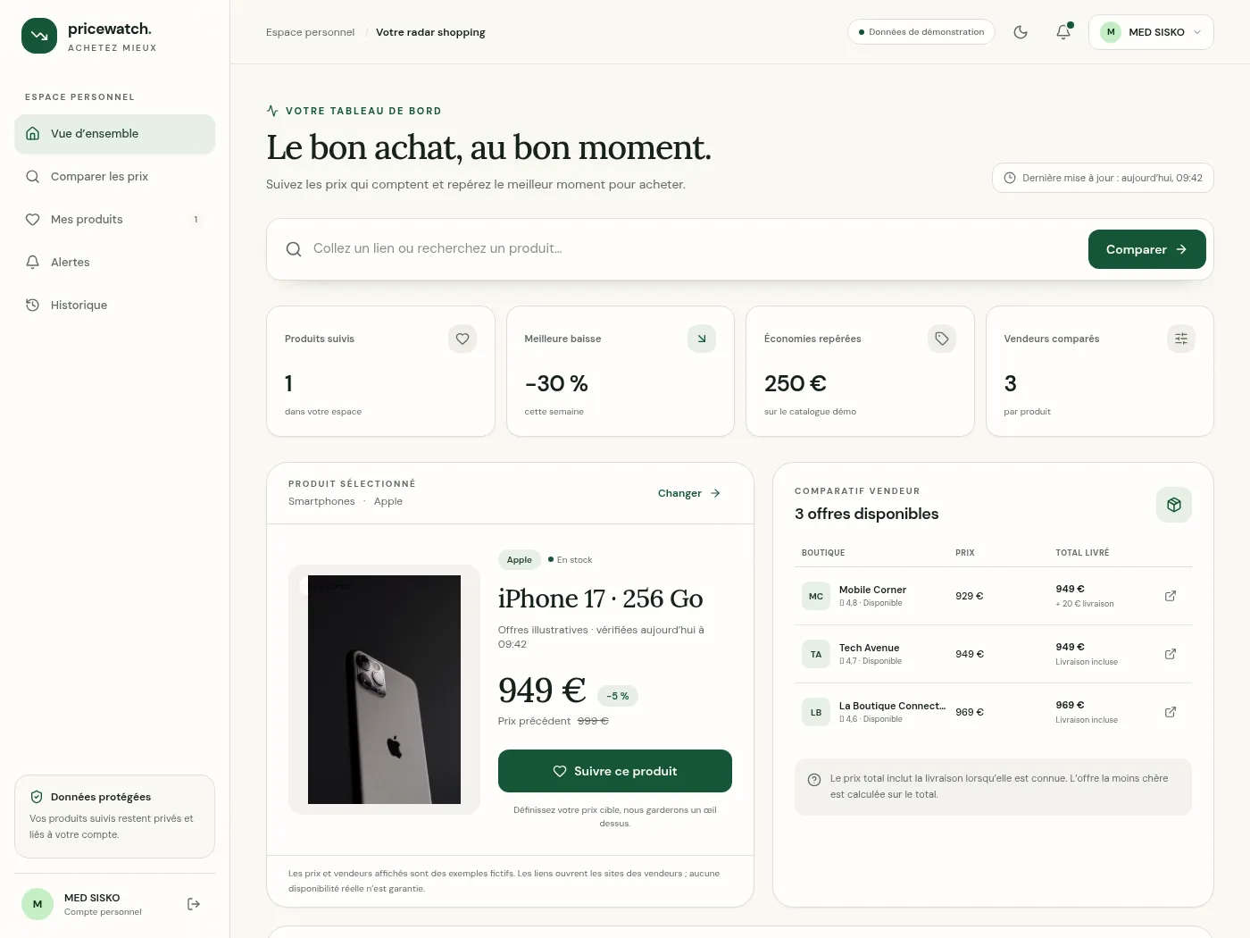 PriceWatcher Pro