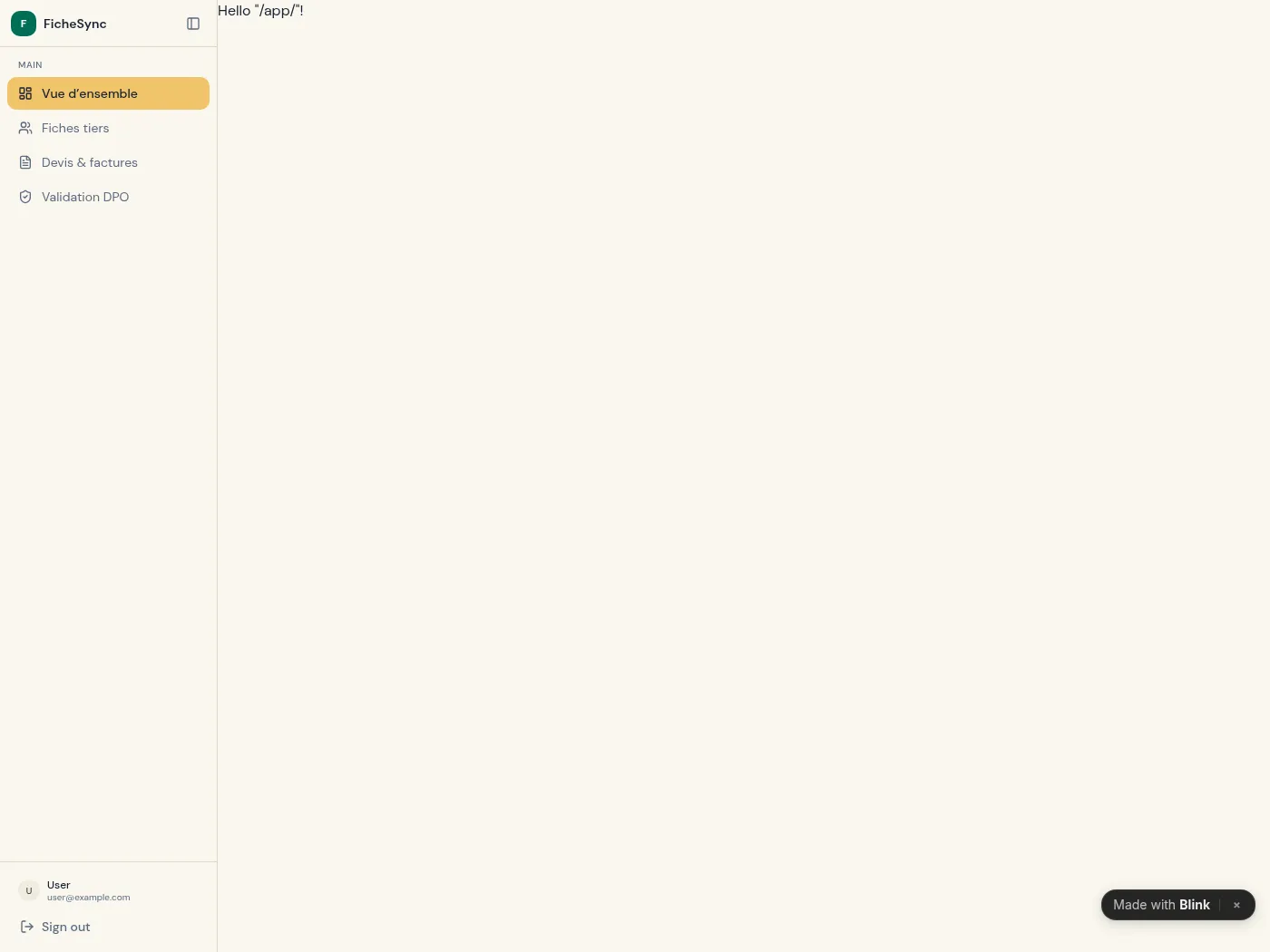 FicheSync CRM