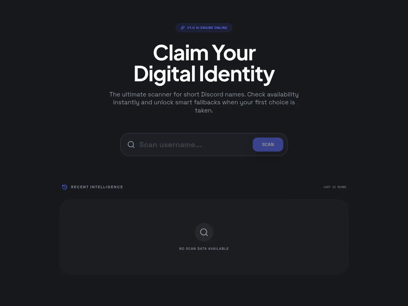 Discord Name Scanner