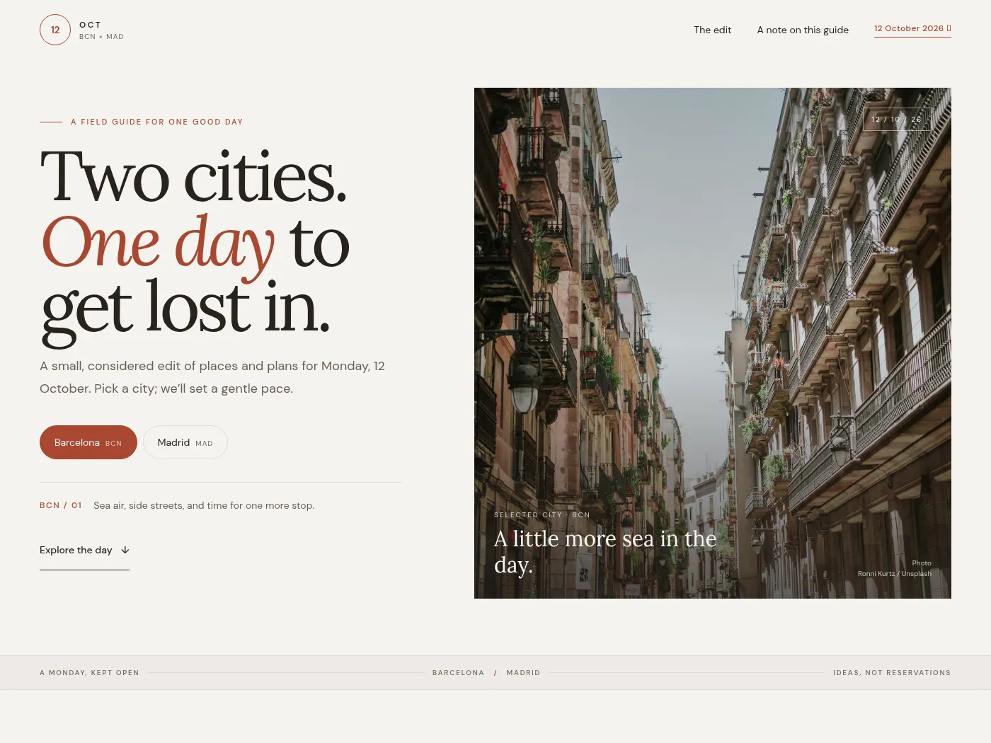 OctBarcelona Madrid Hub