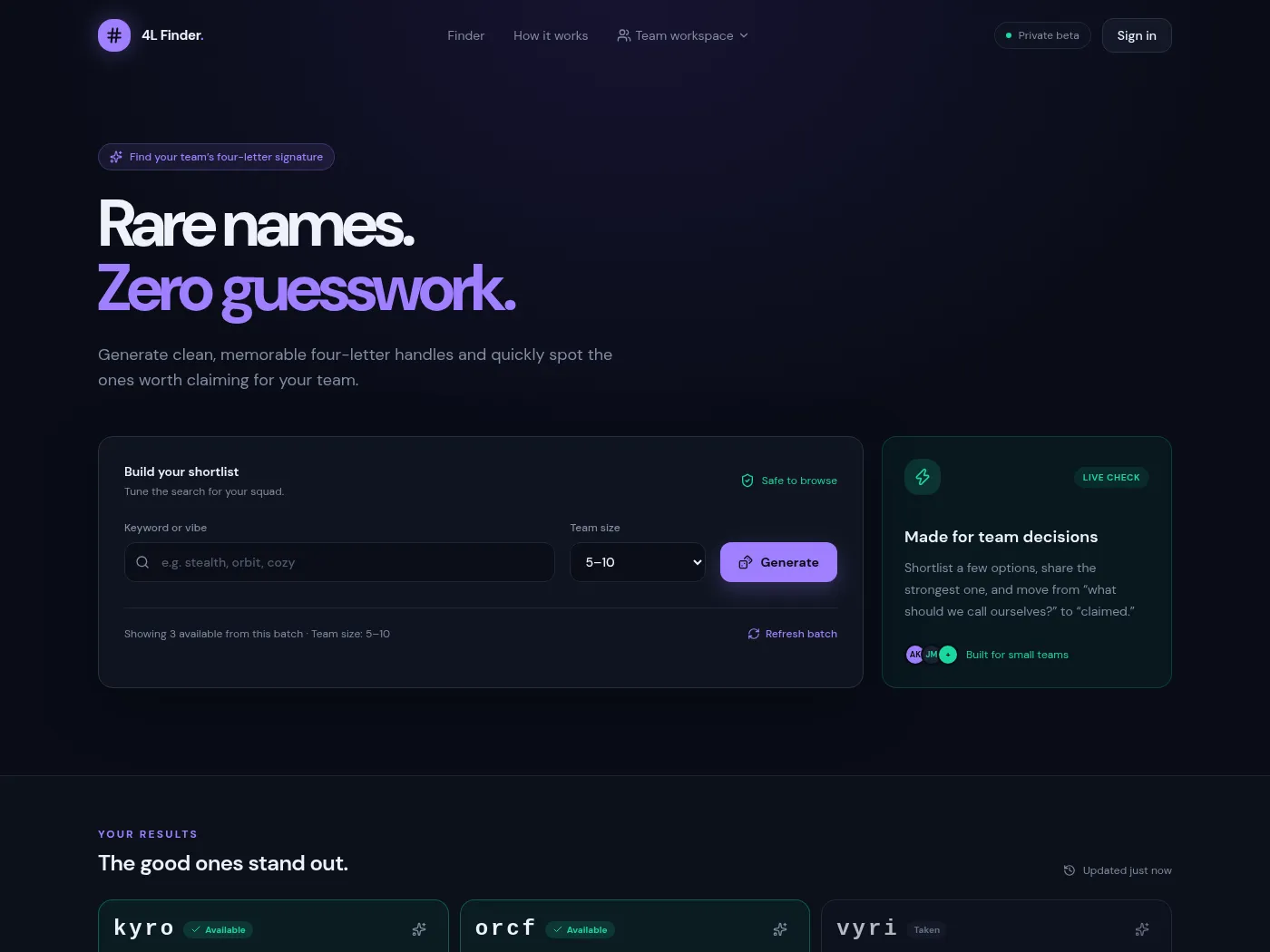 Discord 4L Finder