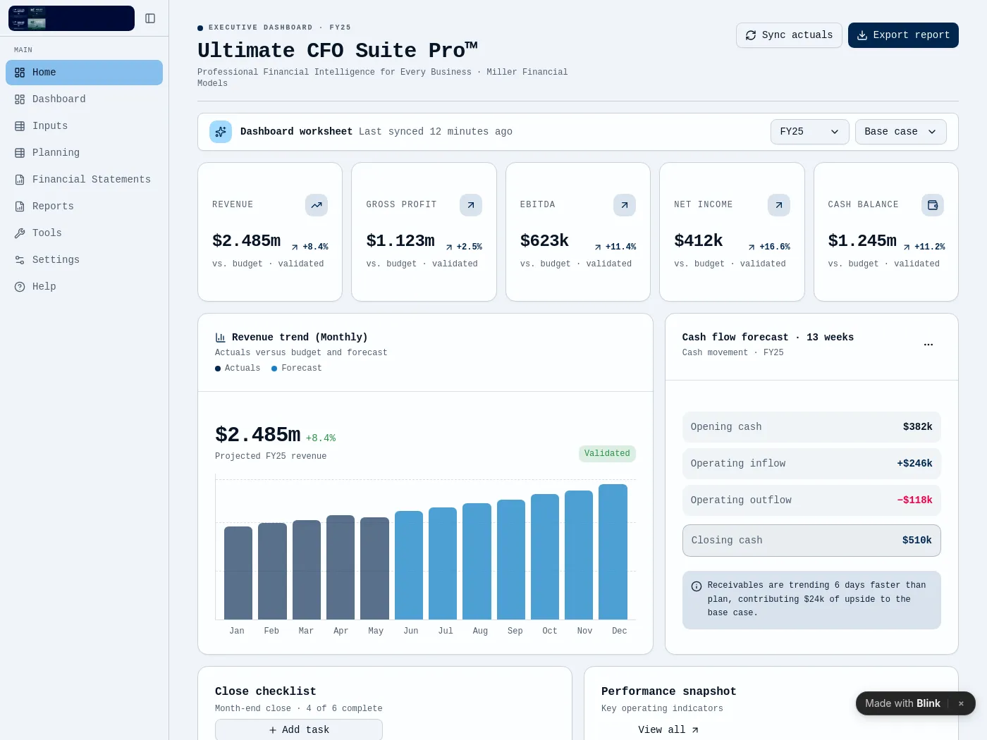 Ultimate CFO Suite Pro