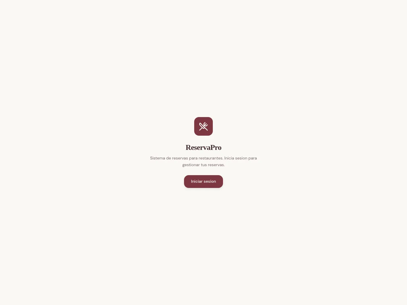 Restaurante Booking Pro