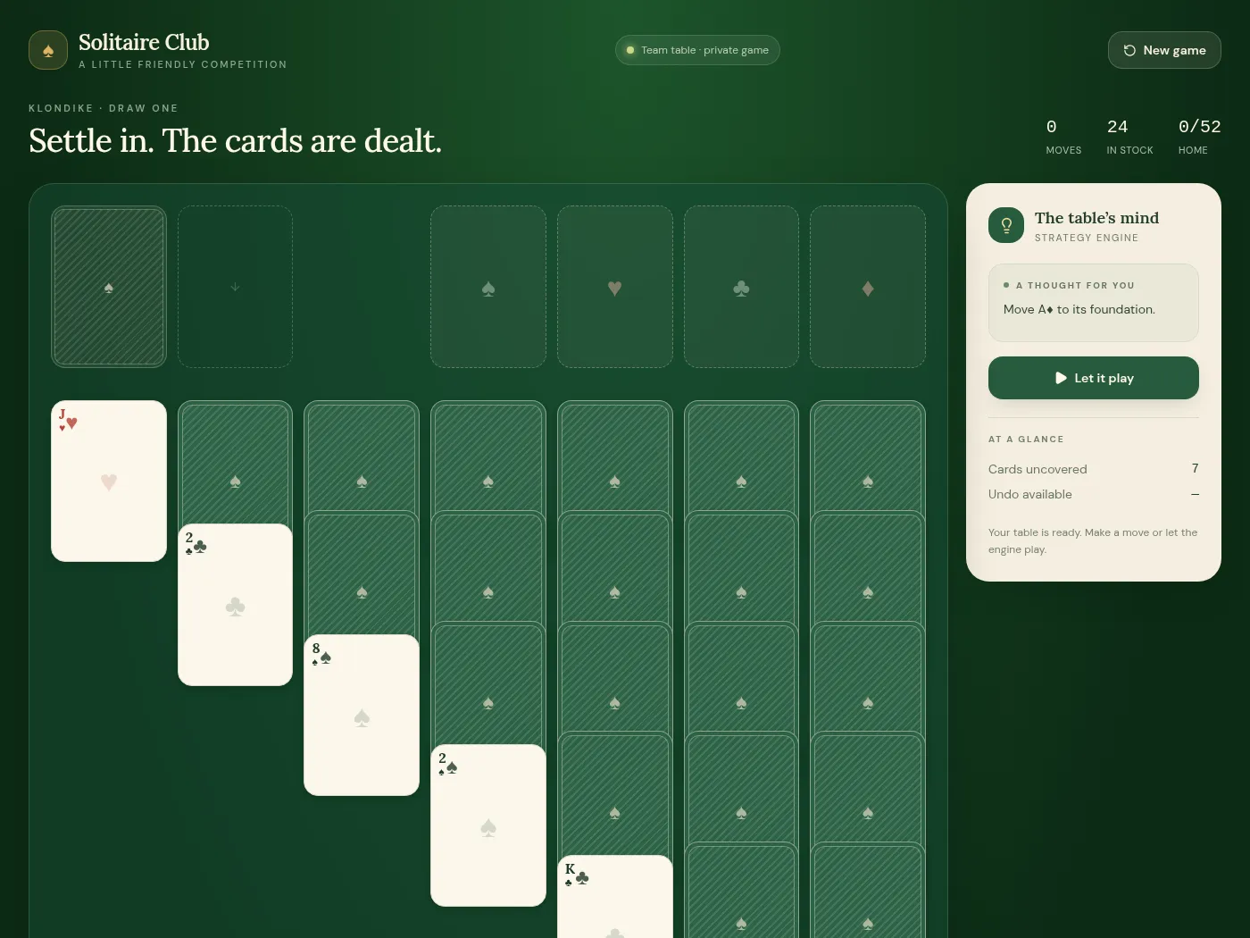 Solitaire AI Player