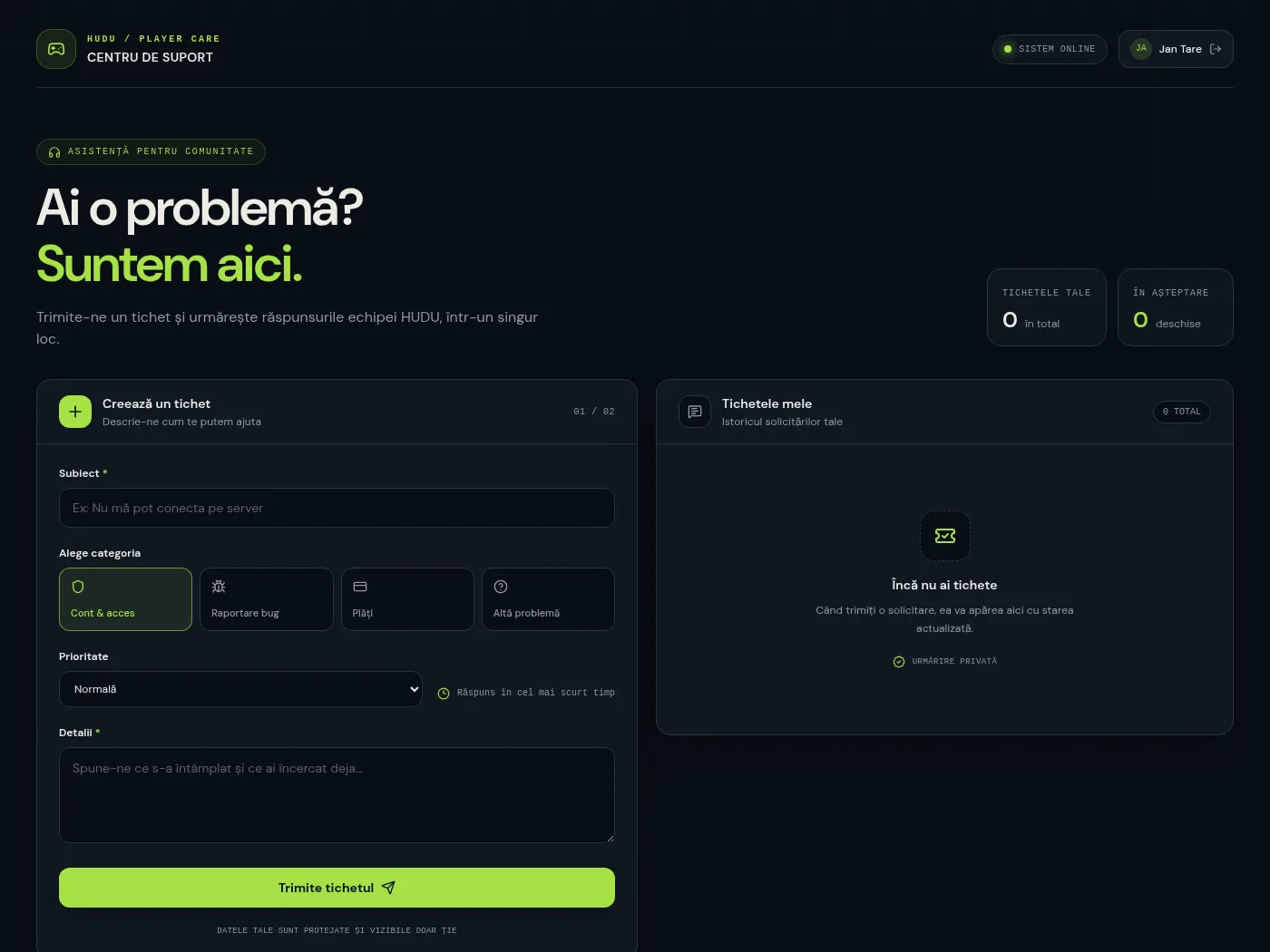 HudU Ticket Genie