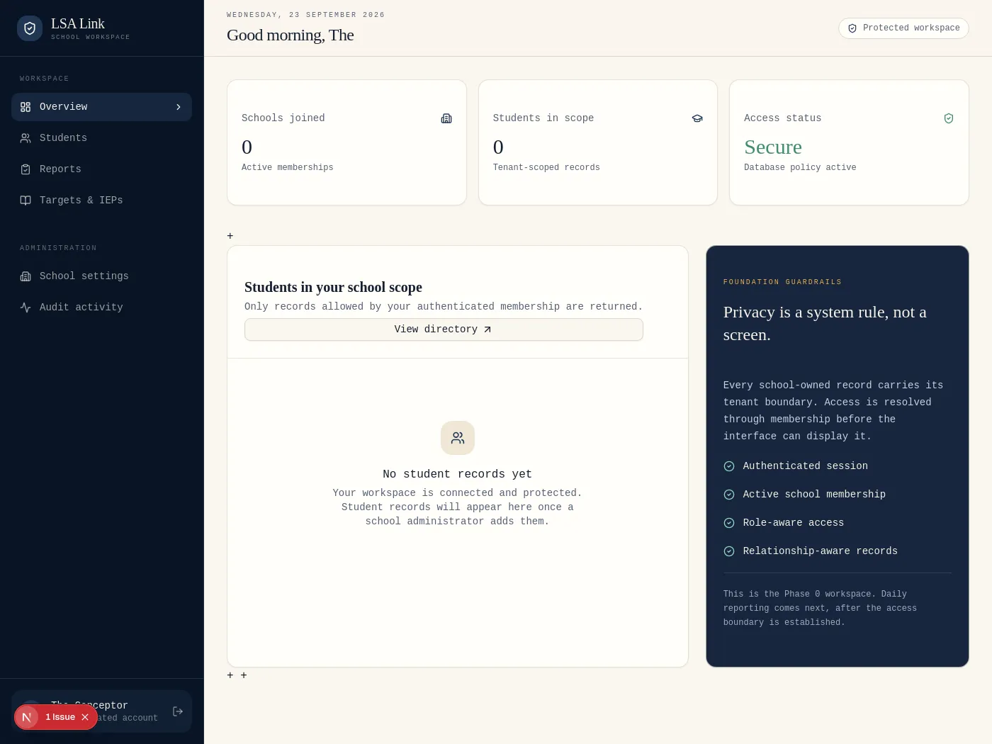 LSA Link Platform