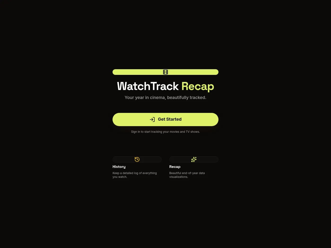 WatchTrack Recap