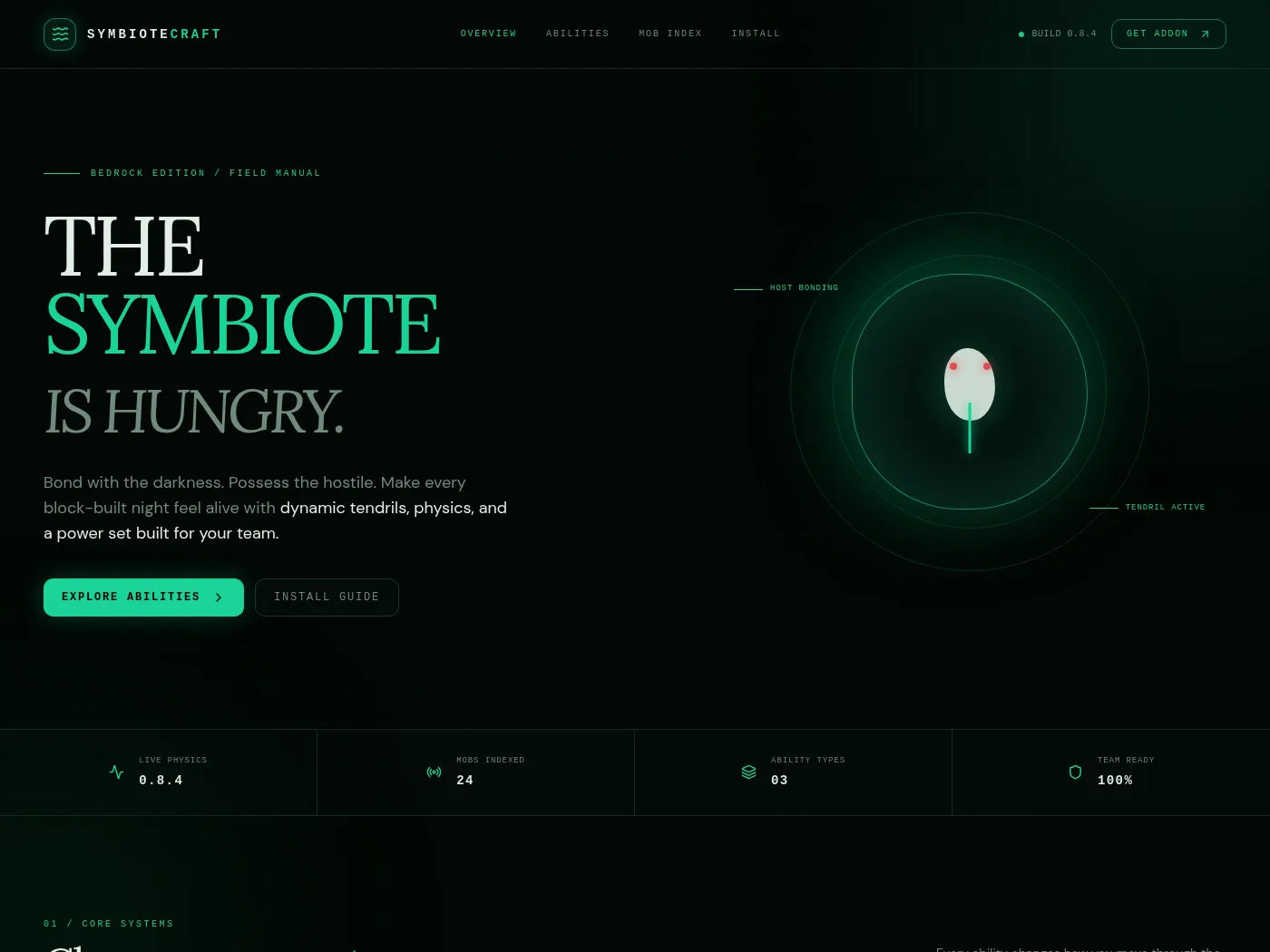 SymbioteCraft Addon