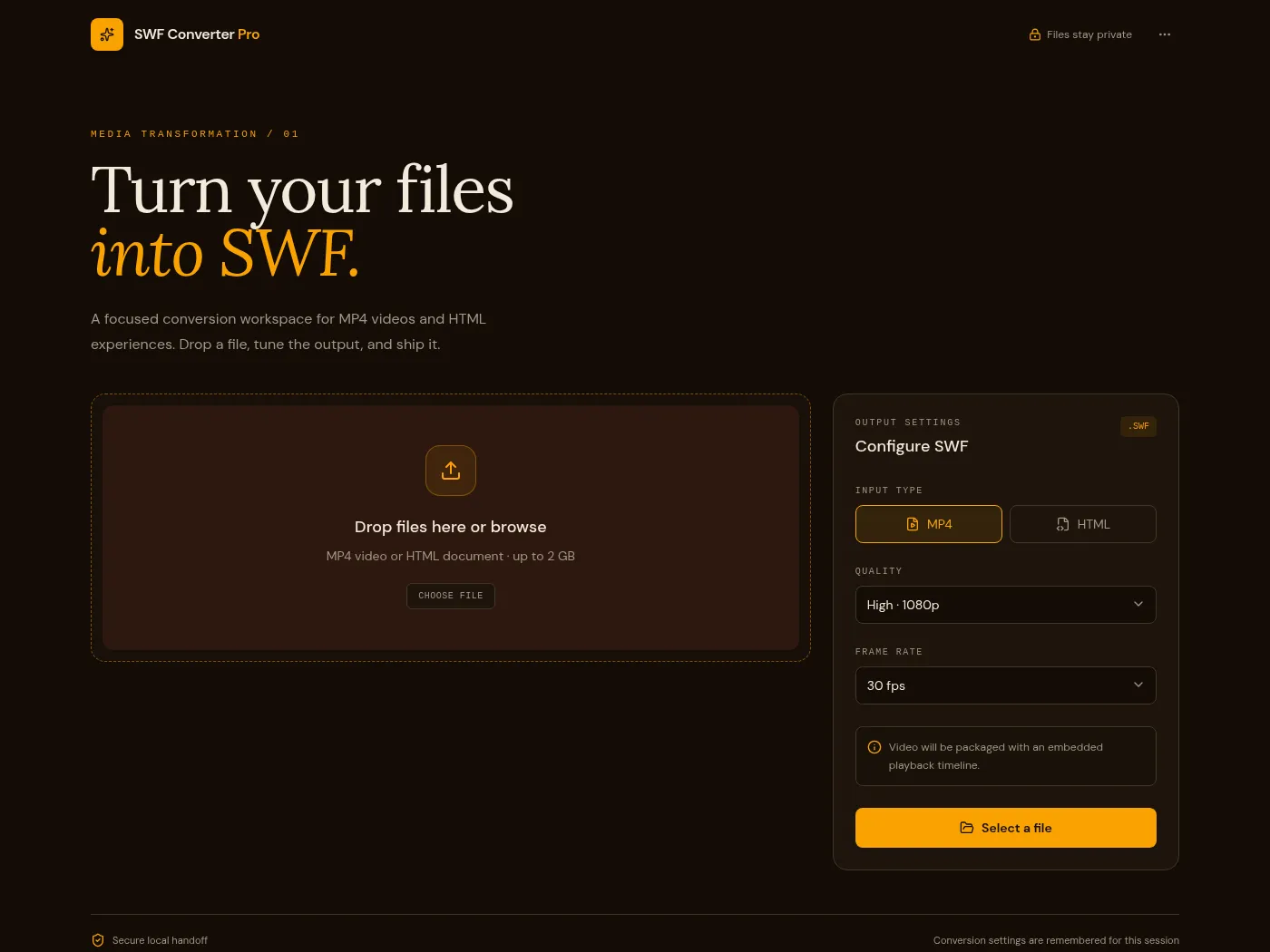 SWF Converter Pro