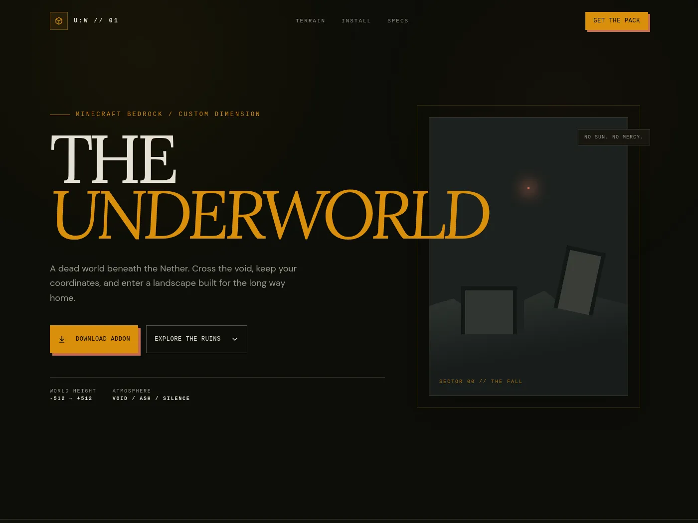 Underworld Dimension Addon
