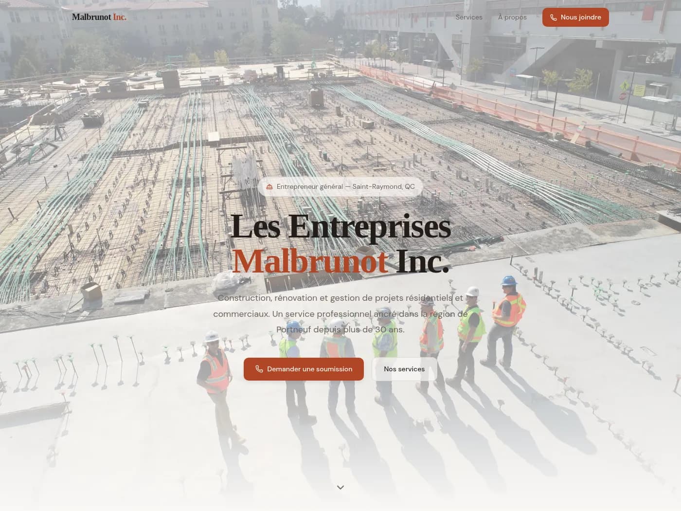 Malbrunot Inc. Site