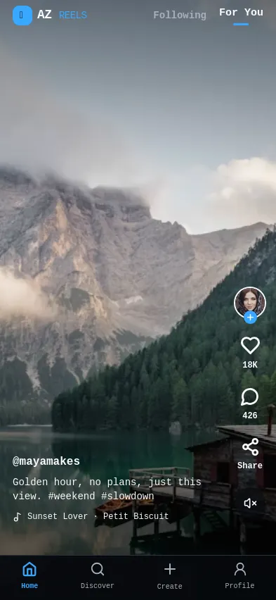 AZ Reels Short Video App