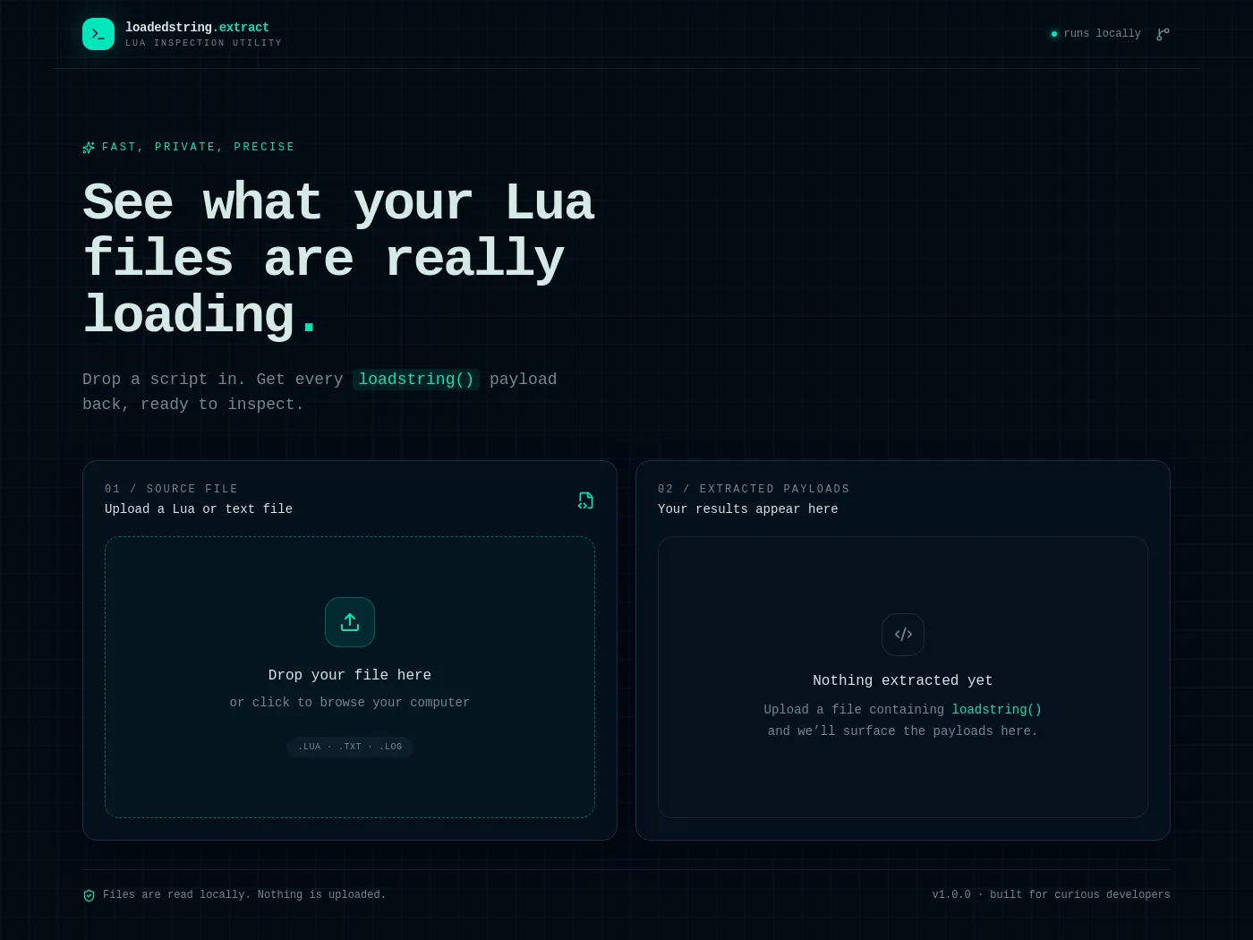 LoadedString Extractor