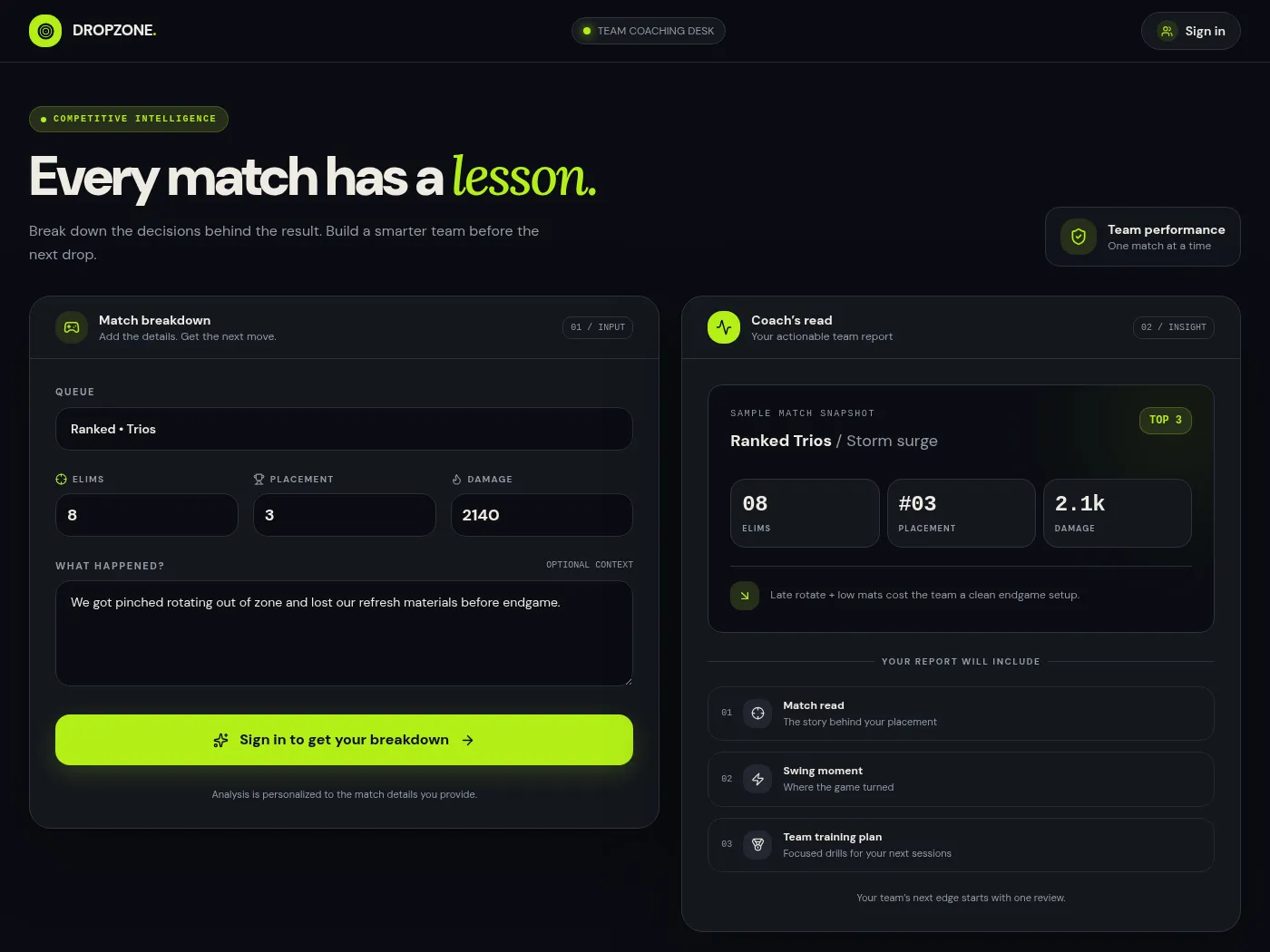 Fortnite Pro Coach AI