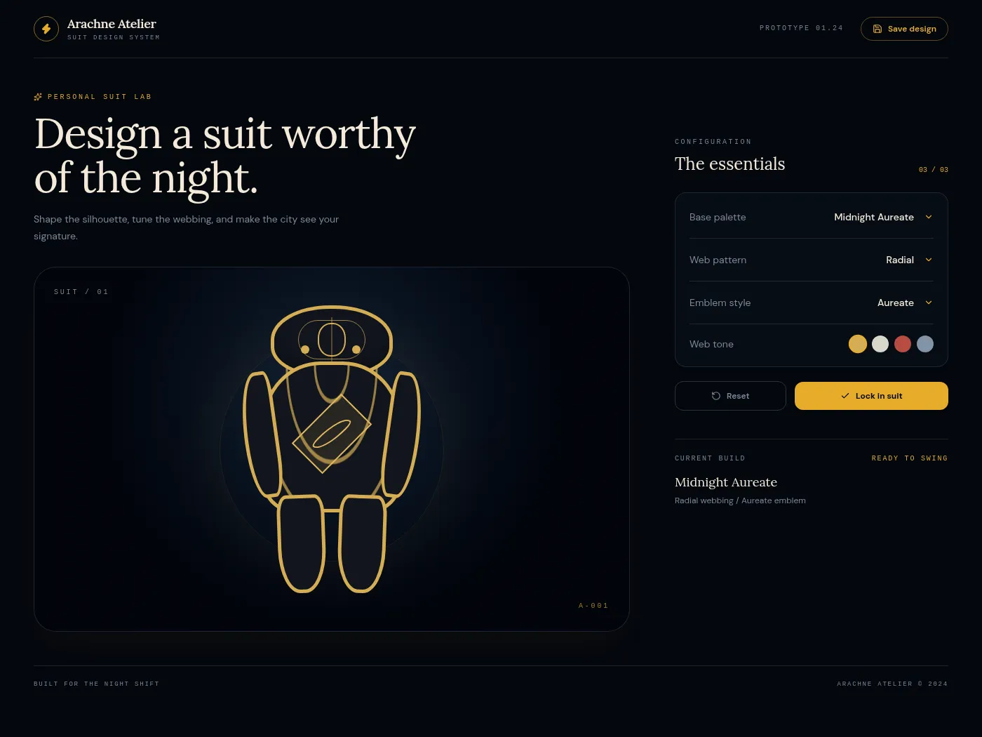 Spider-Suit Designer