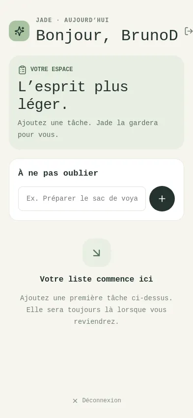 Jade Mobile App