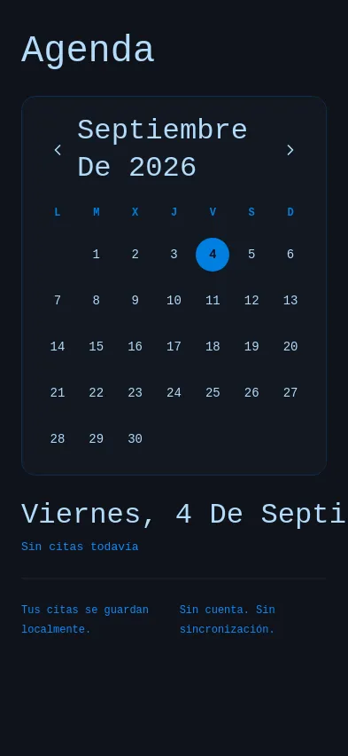 ColorCita Calendar