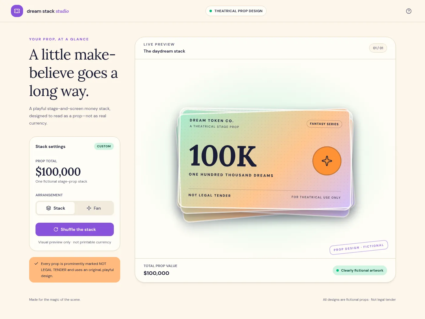 Prop Money Generator