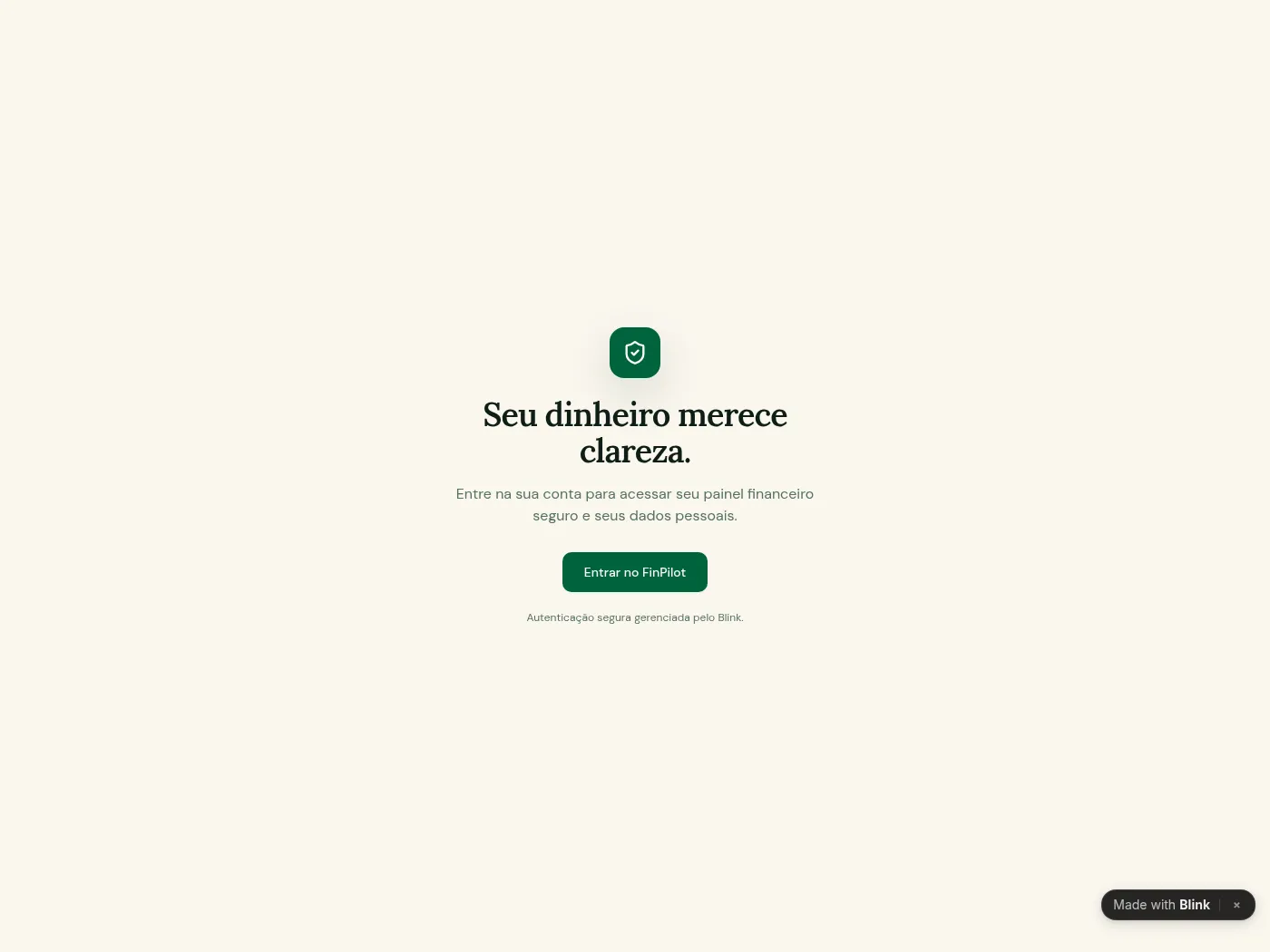 FinPilot Copiloto Financeiro