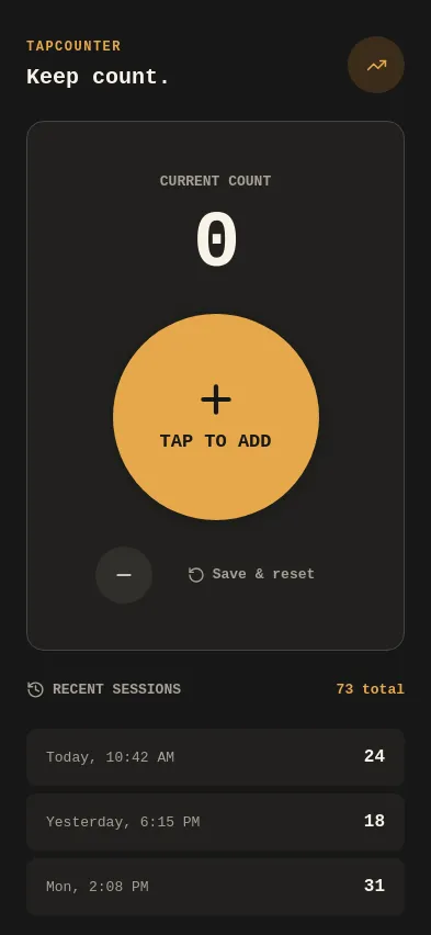 TapCounter Mobile