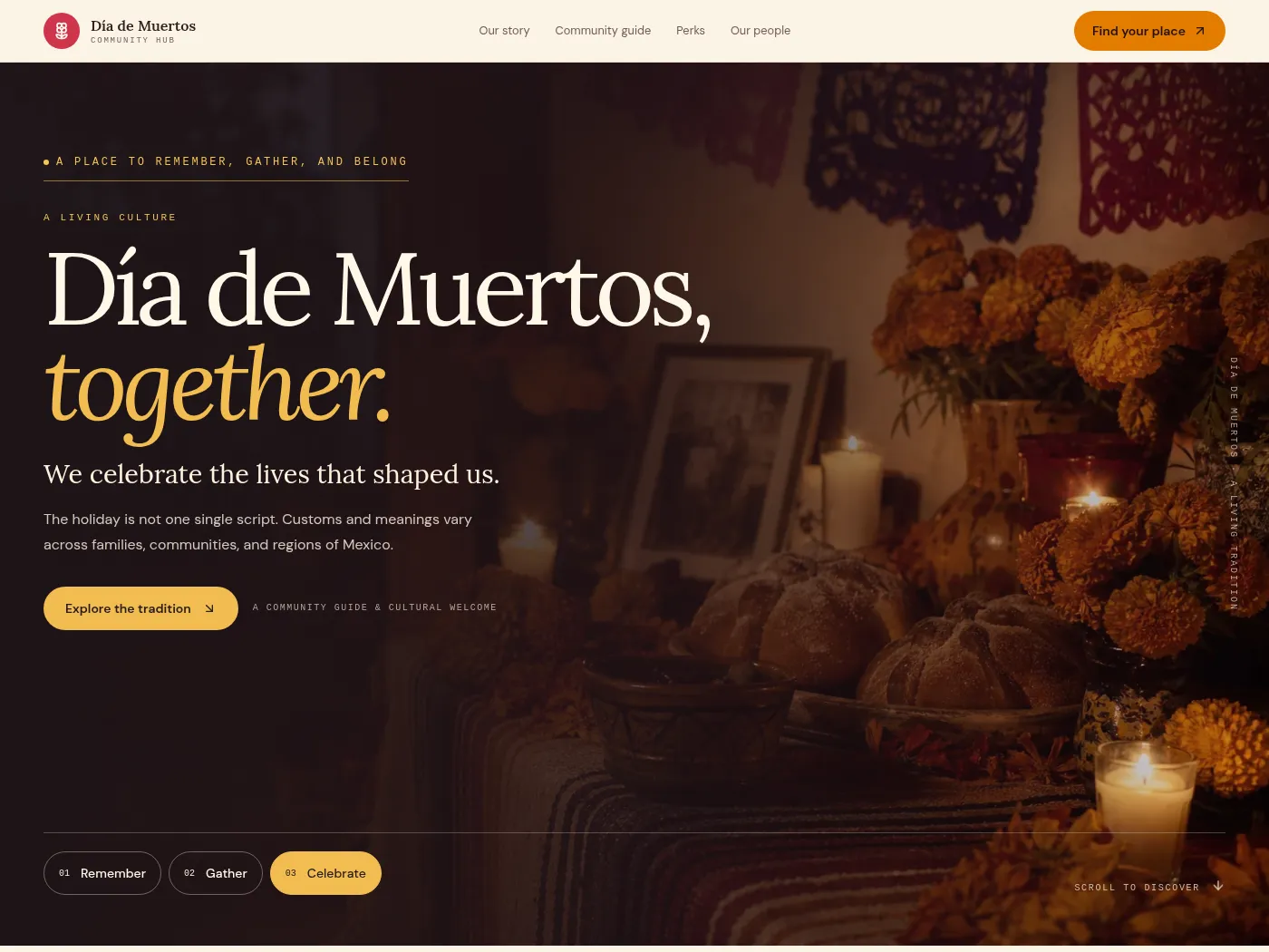 Dia de los Muertos Hub