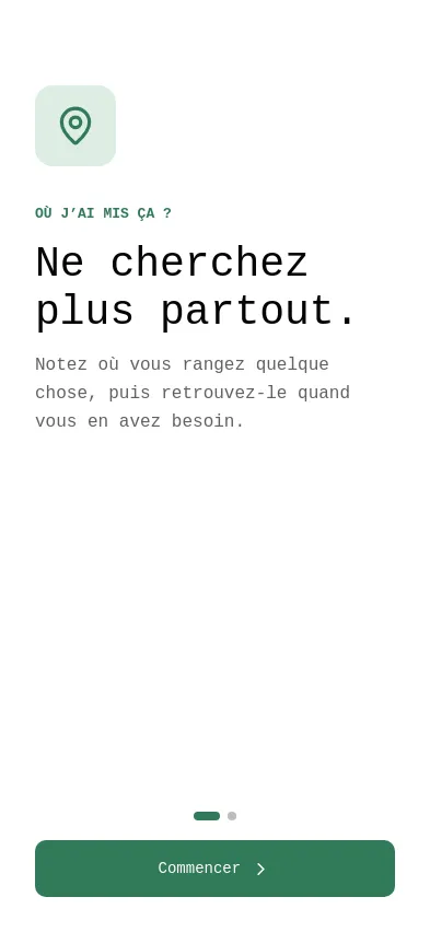 Où j’ai mis ça ?
