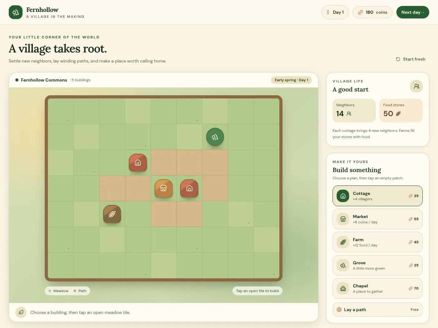 Virtual Village Builder