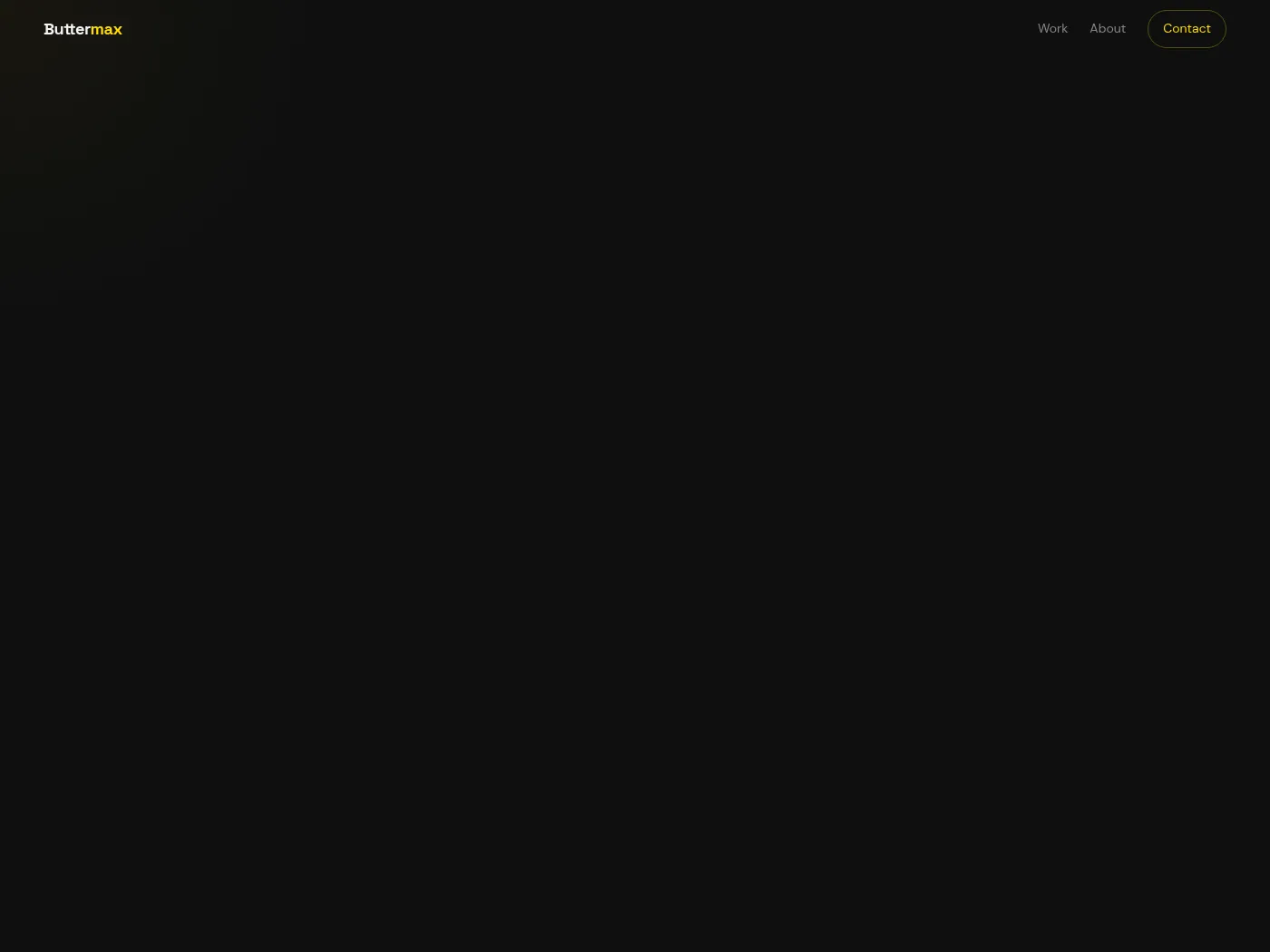 ButterMax Portfolio Clone