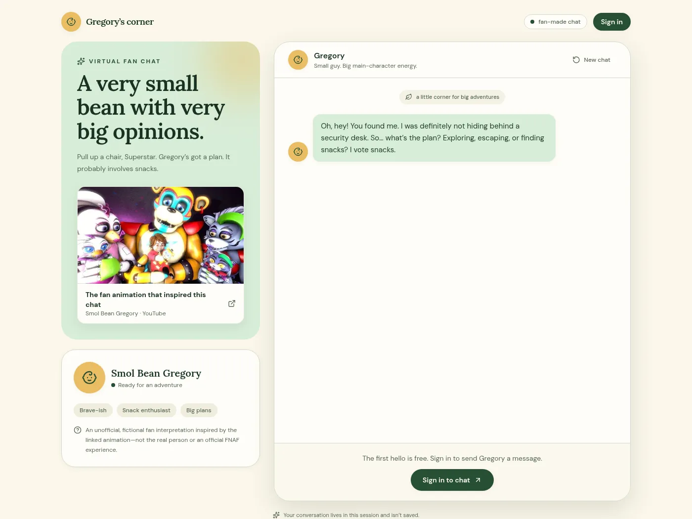 Gregory AI Chat