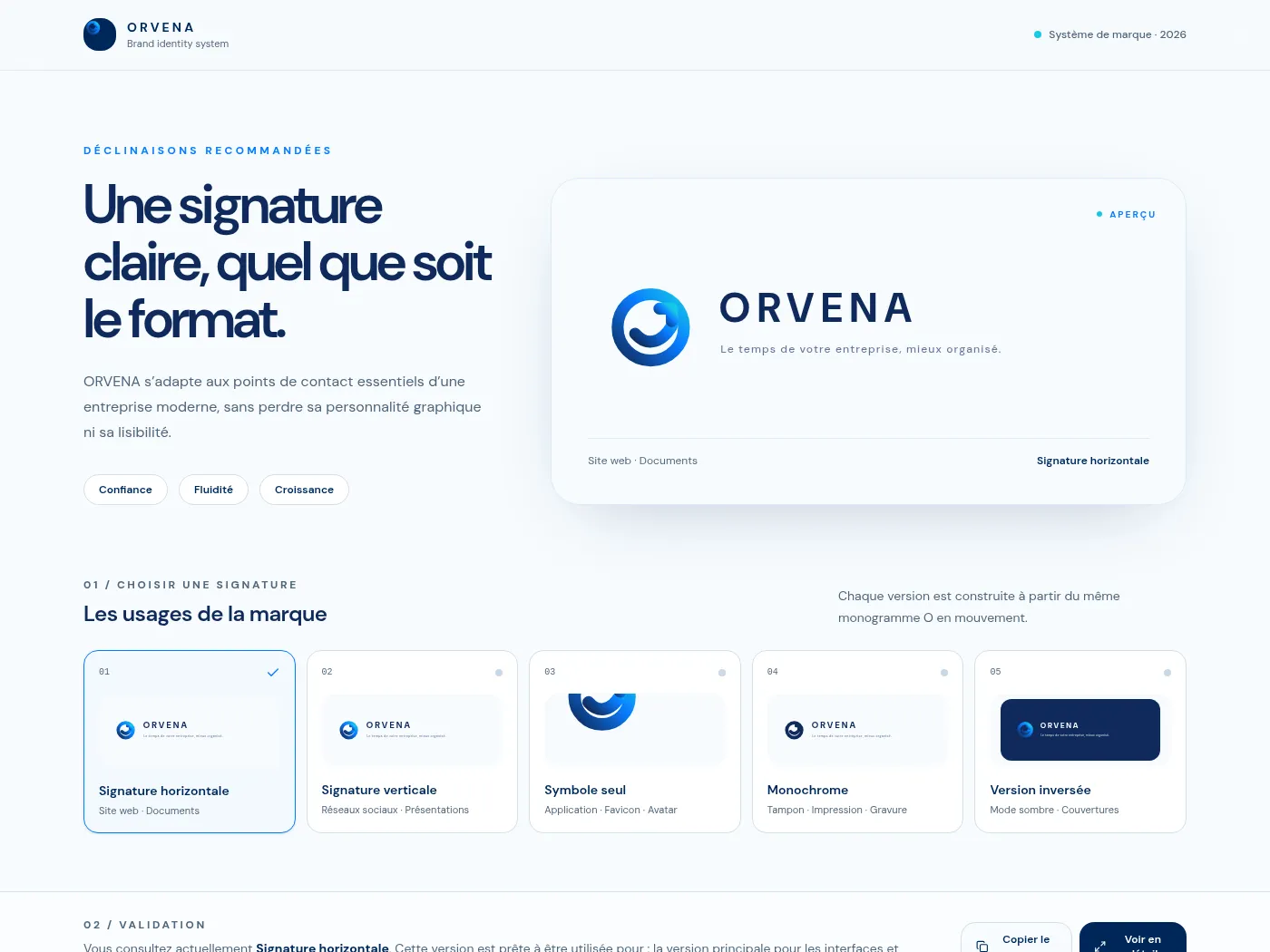 Orvena Brand Logo