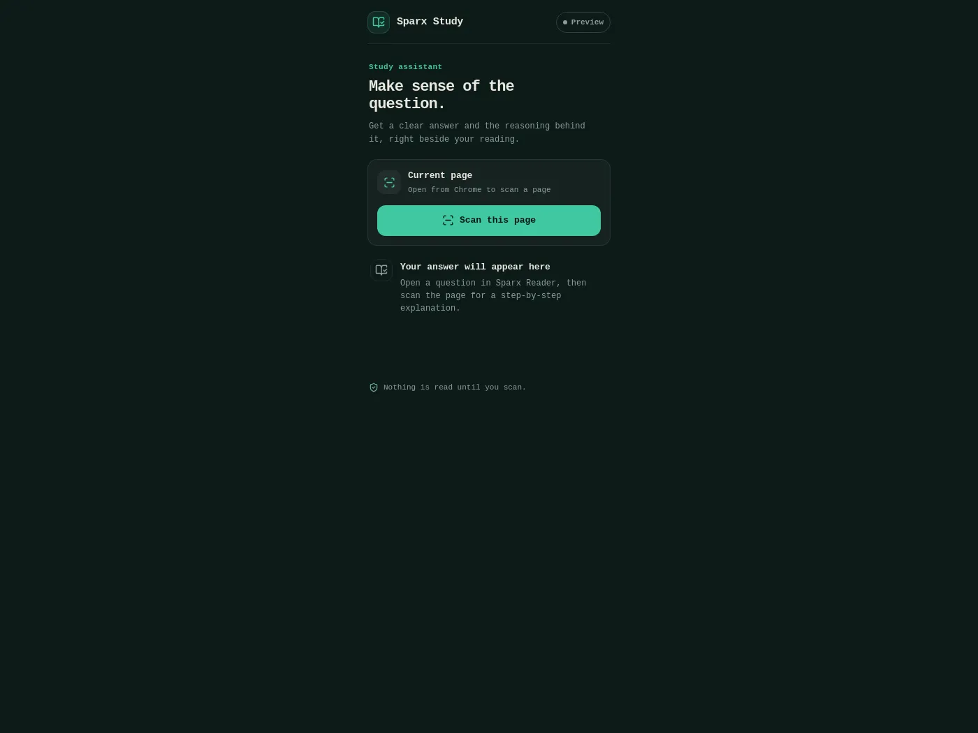 Sparx AI Study Assistant