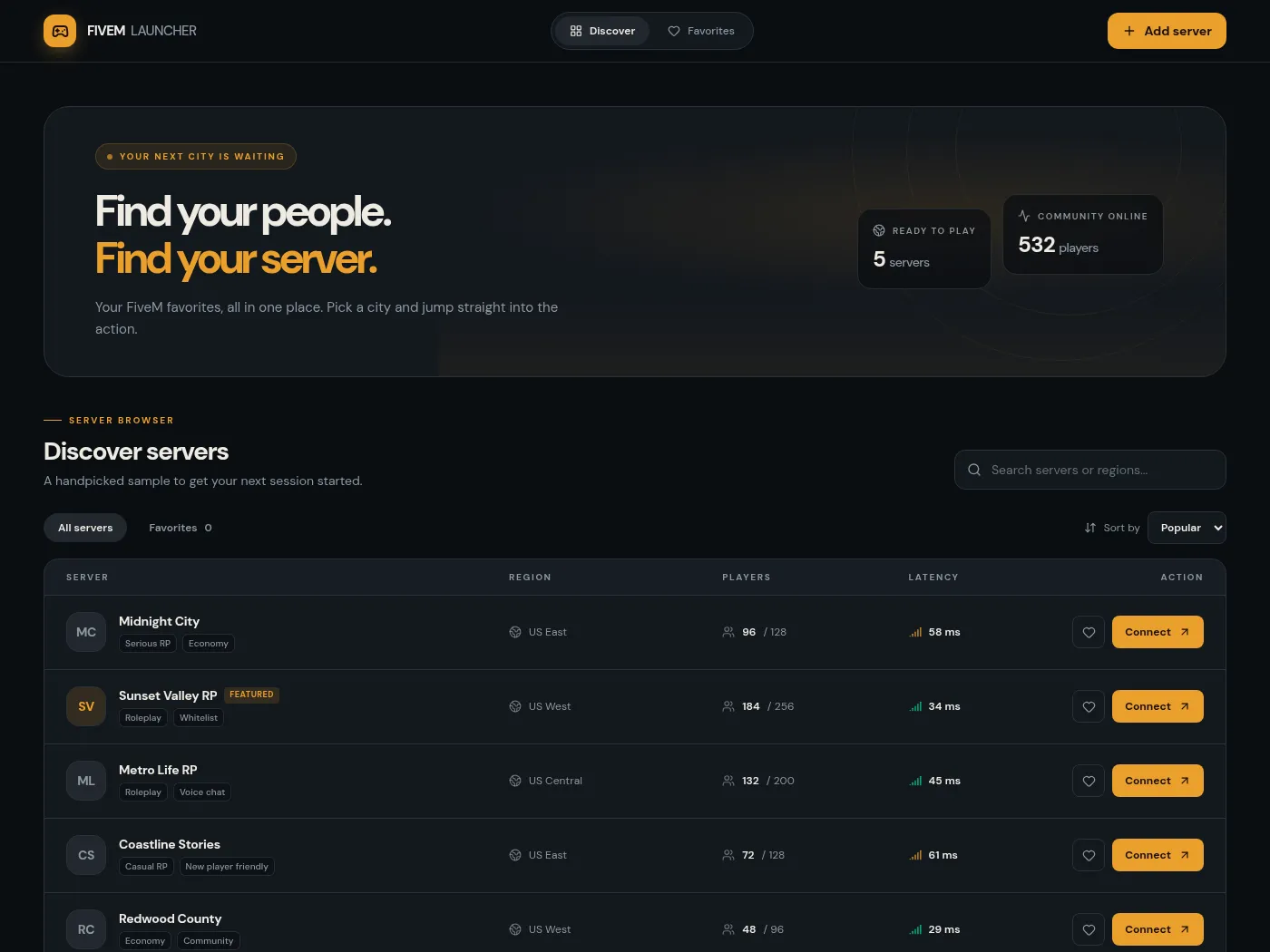 Fivem Standalone Launcher
