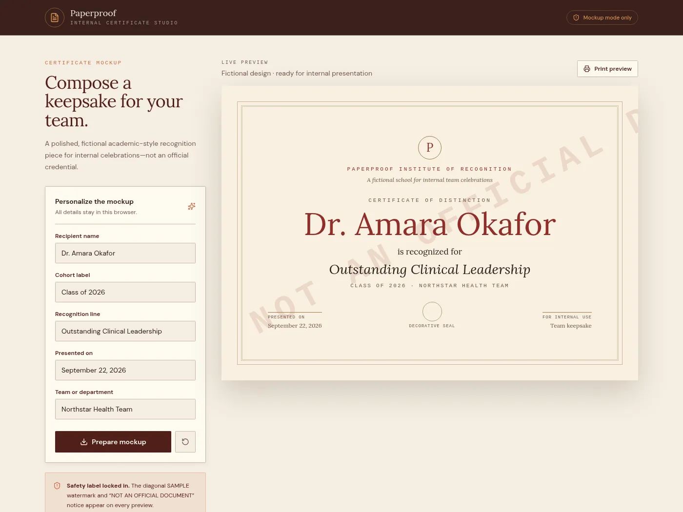 UNIBEN MBBS Cert Maker