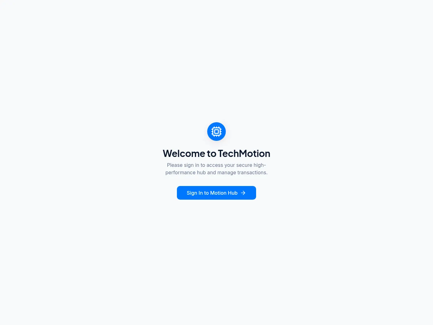 Logo Motion Payment Hub