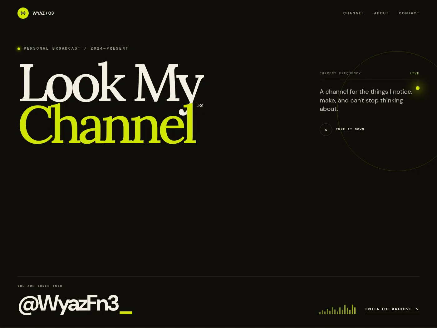Look My Channel Site