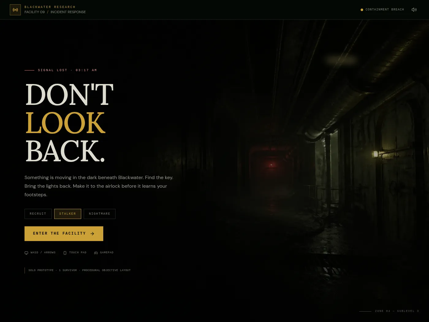 Stalker Facility Horror