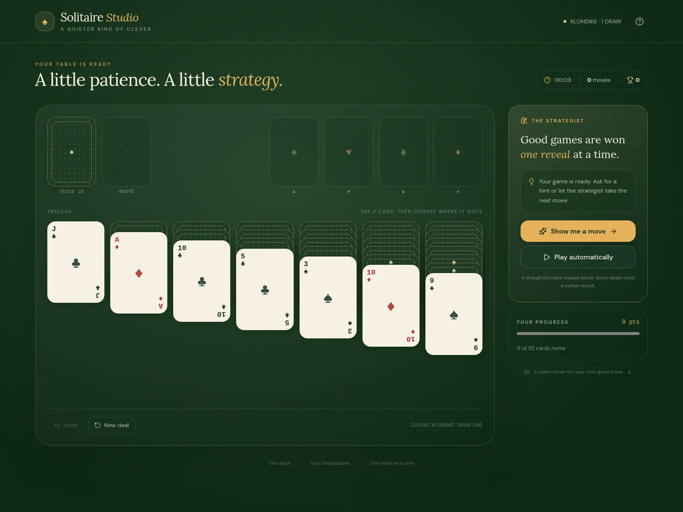 AI Solitaire Pro