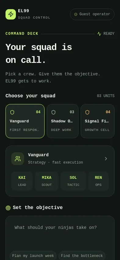 Elite Ninja AI Agents Agentsel99