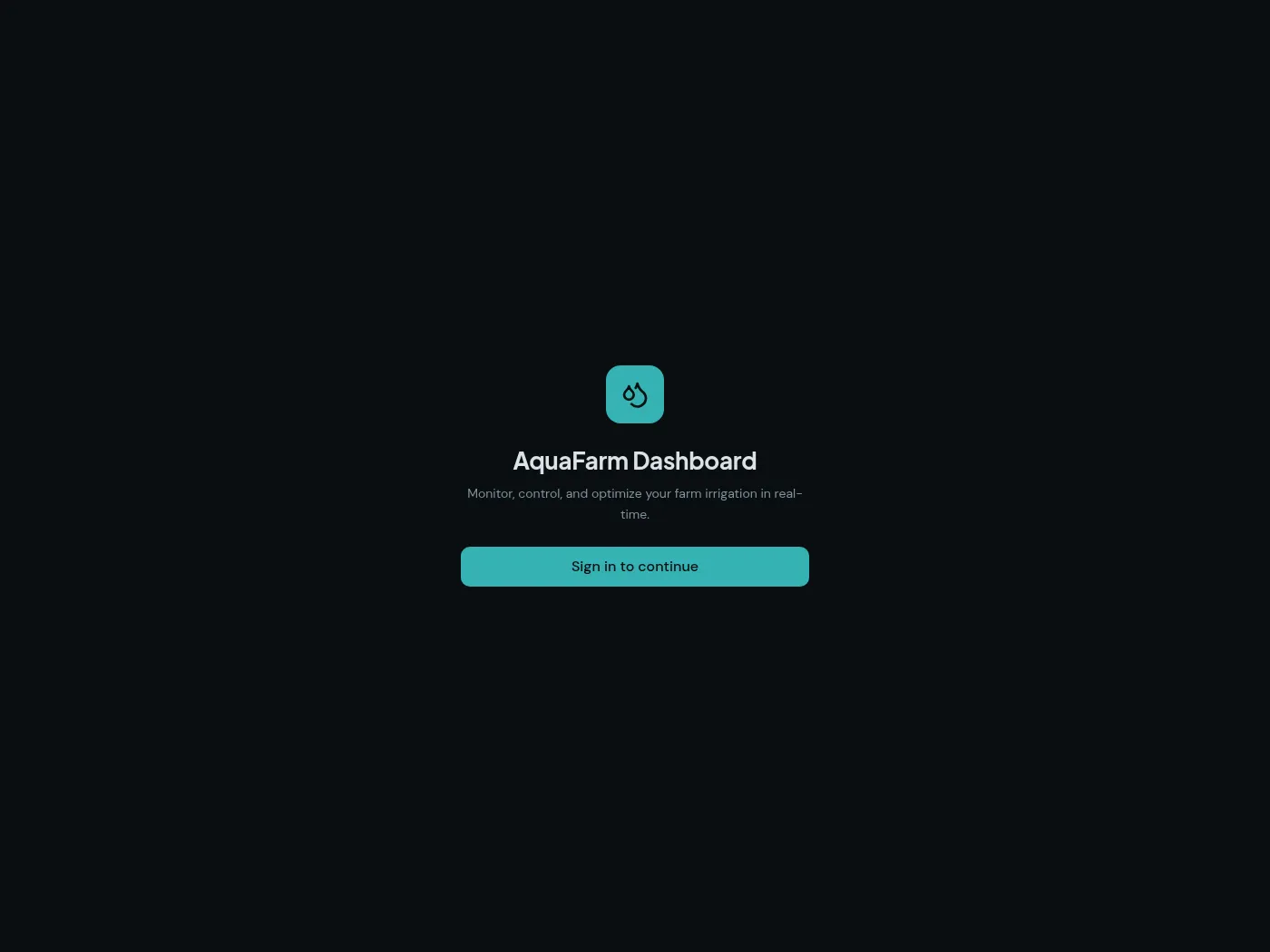 AquaFarm Dashboard
