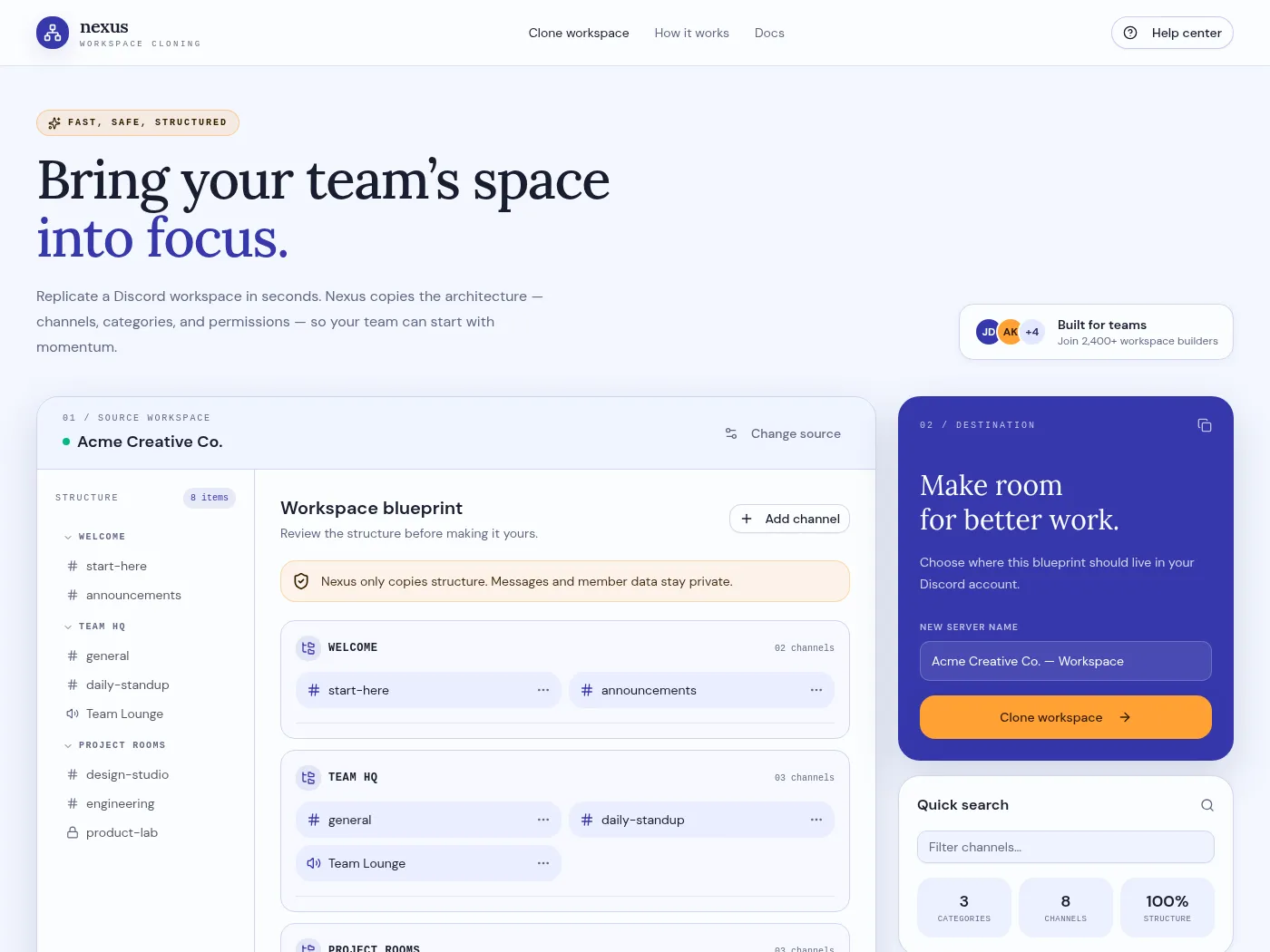 Discord Server Cloner