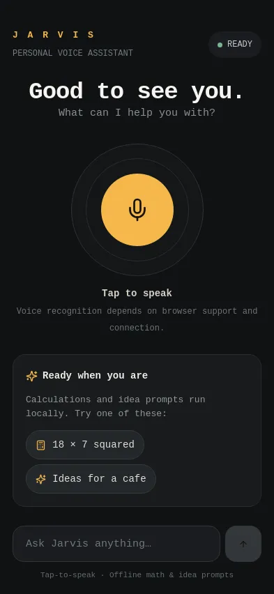 Jarvis Voice Assistant