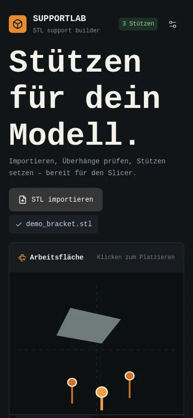 STL Support Builder