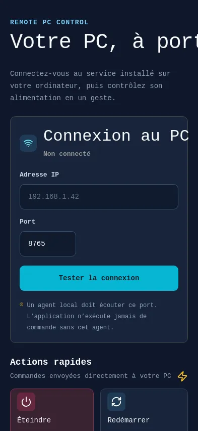 Remote PC Control