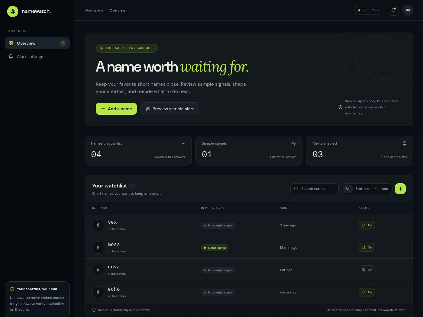 Discord Name Sniper