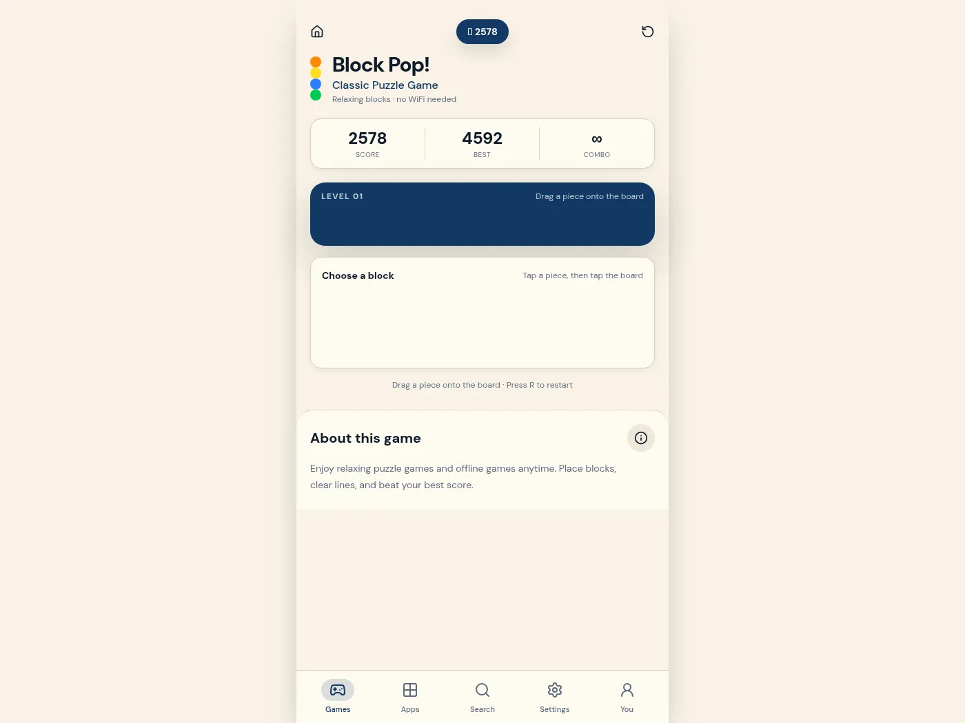 Puzzle Game App