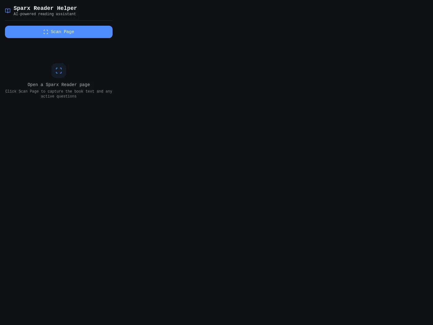Sparx Reader Helper
