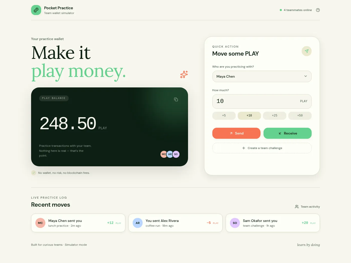 Team Crypto Wallet Play